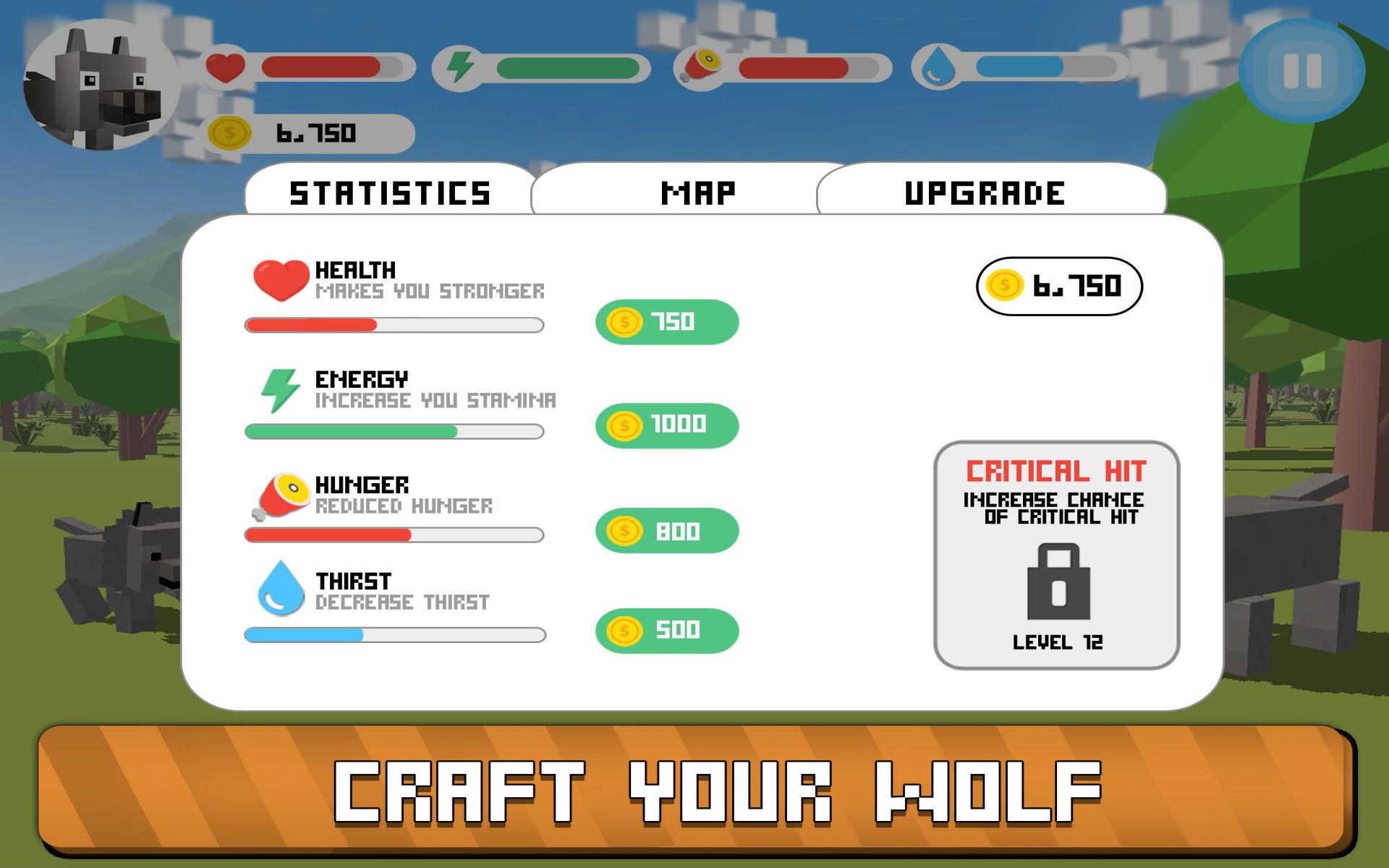 Blocky Wolf Simulator:Amazon.de:Appstore for Android