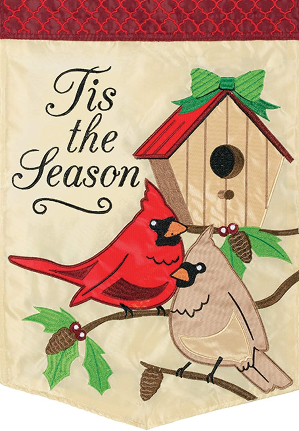 Amazon.com : US Flag Store 55322 Carson Garden Flag, Brown, Red, Green ...