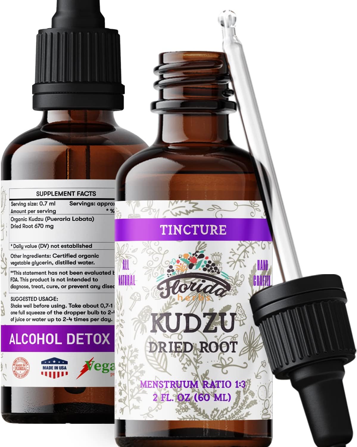 Amazon.com: Kudzu Extract – Kudzu Root Organic Supplement- Natural ...