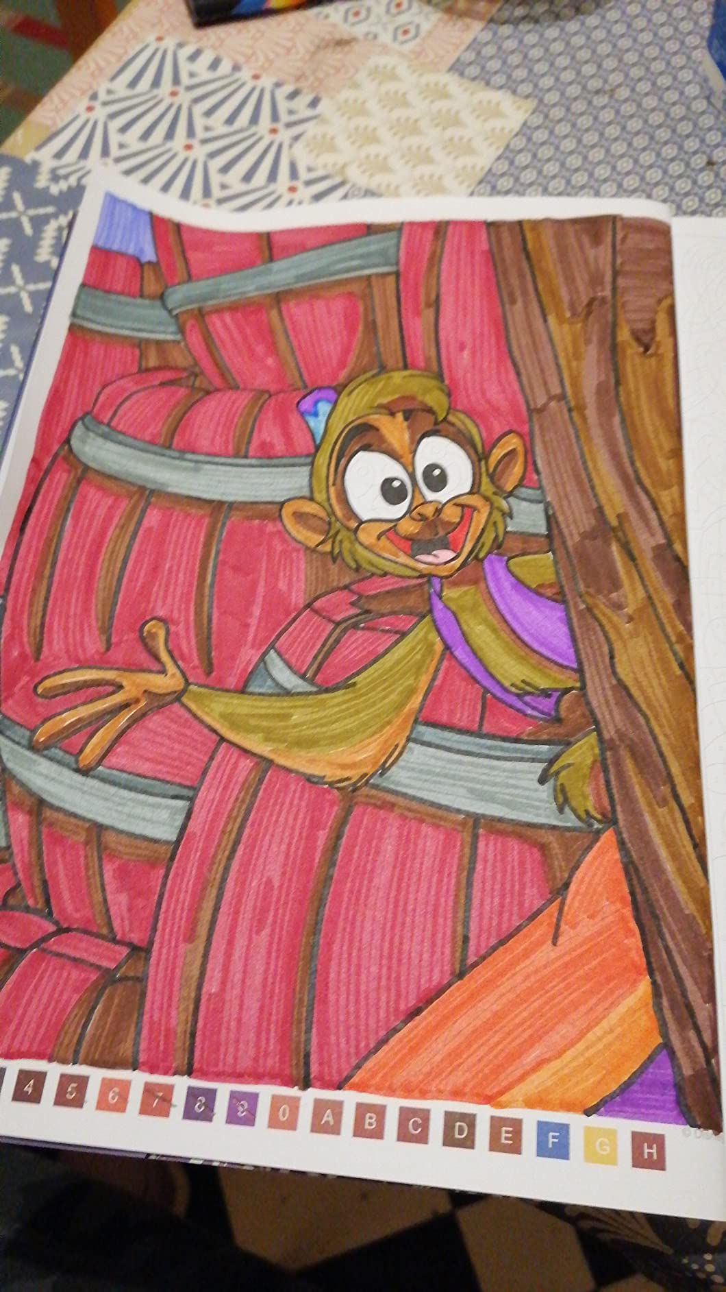 Coloriages mystères Disney - Bestiaire : Disney, Karam, Alexandre ...