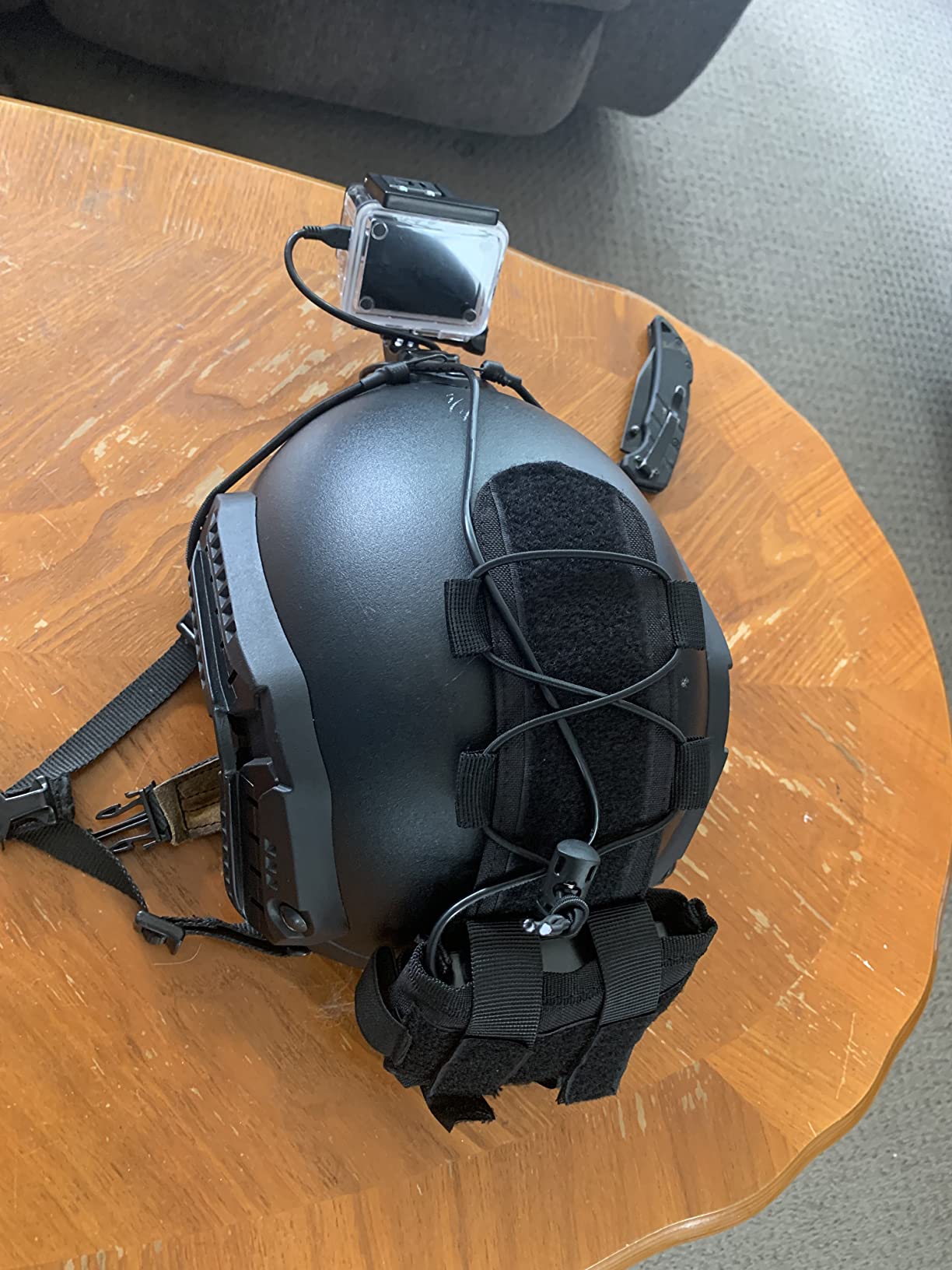 Livans Tactical Helmet Battery Pouch, MK2 Helmet NVG Battery Pack Case ...