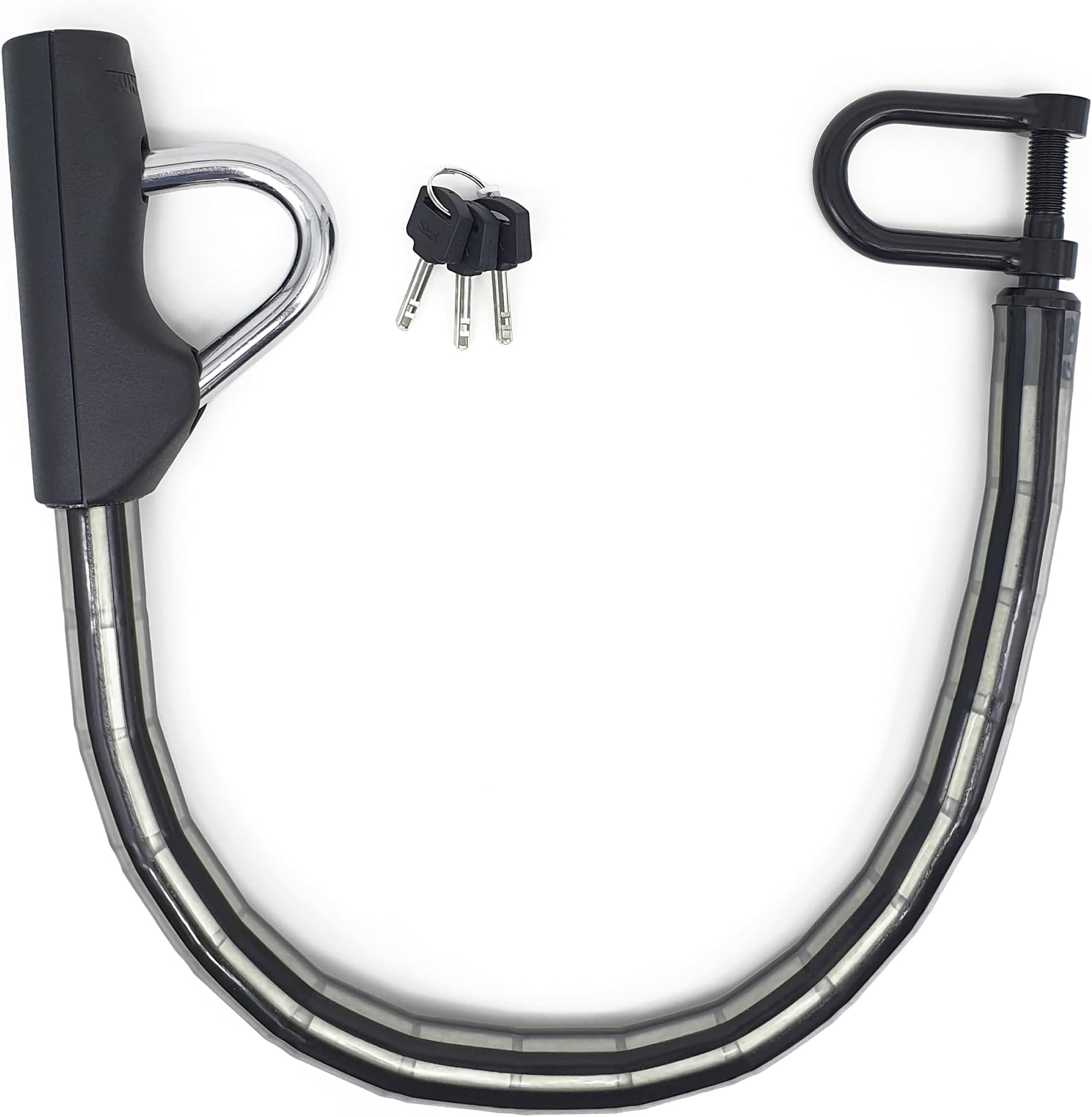 Bunker BA80N Steering Wheel Car Lock, Vehicle Anti-Theft Steering Wheel ...