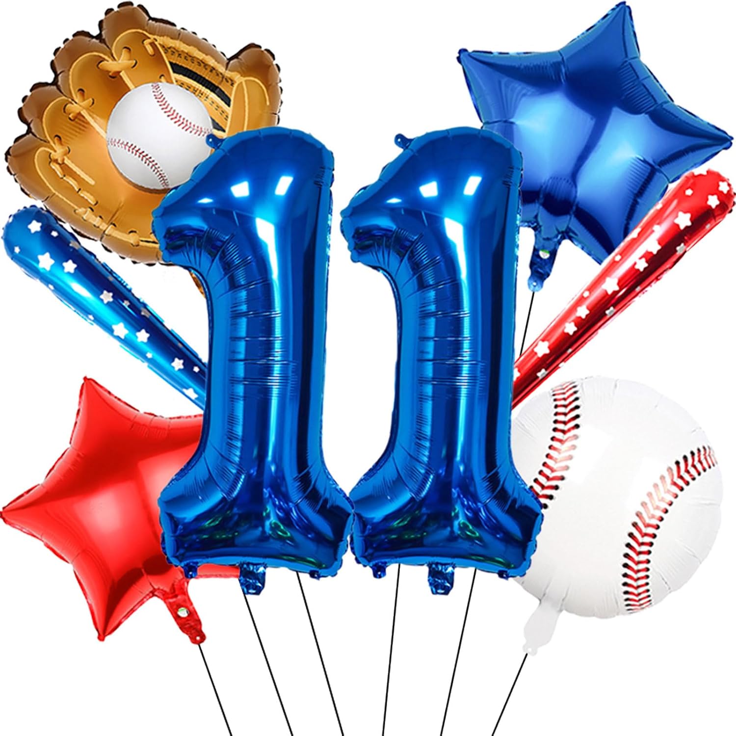 Amazon.com: 11th Birthday Decorations for Boys - Baseball Sports Theme ...