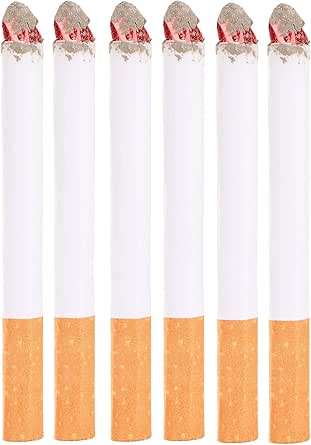 Amazon.com: Fun Costumes Fake Puff Cigarettes Accessory 3" (6 Pack ...