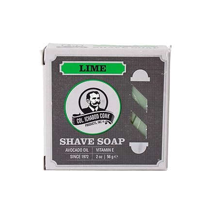 Amazon.com: COL CONK LIME GLYCERINE SHAVE SOAP : Beauty & Personal Care
