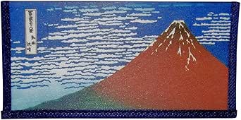 Set of 2 Japanese Rice Paper Wallets or Checkbook Cover Mt. Fuji ...