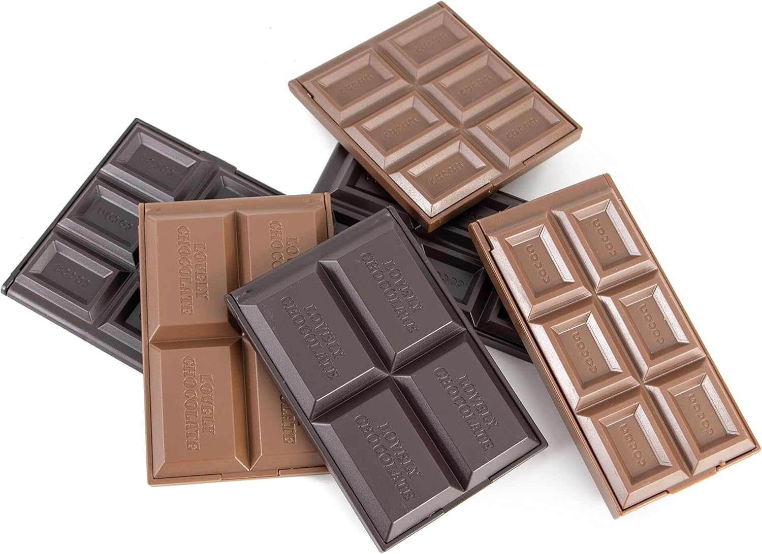 Amazon.com: CONCISE Mini Pocket Chocolate Biscuits Small Mirror with ...