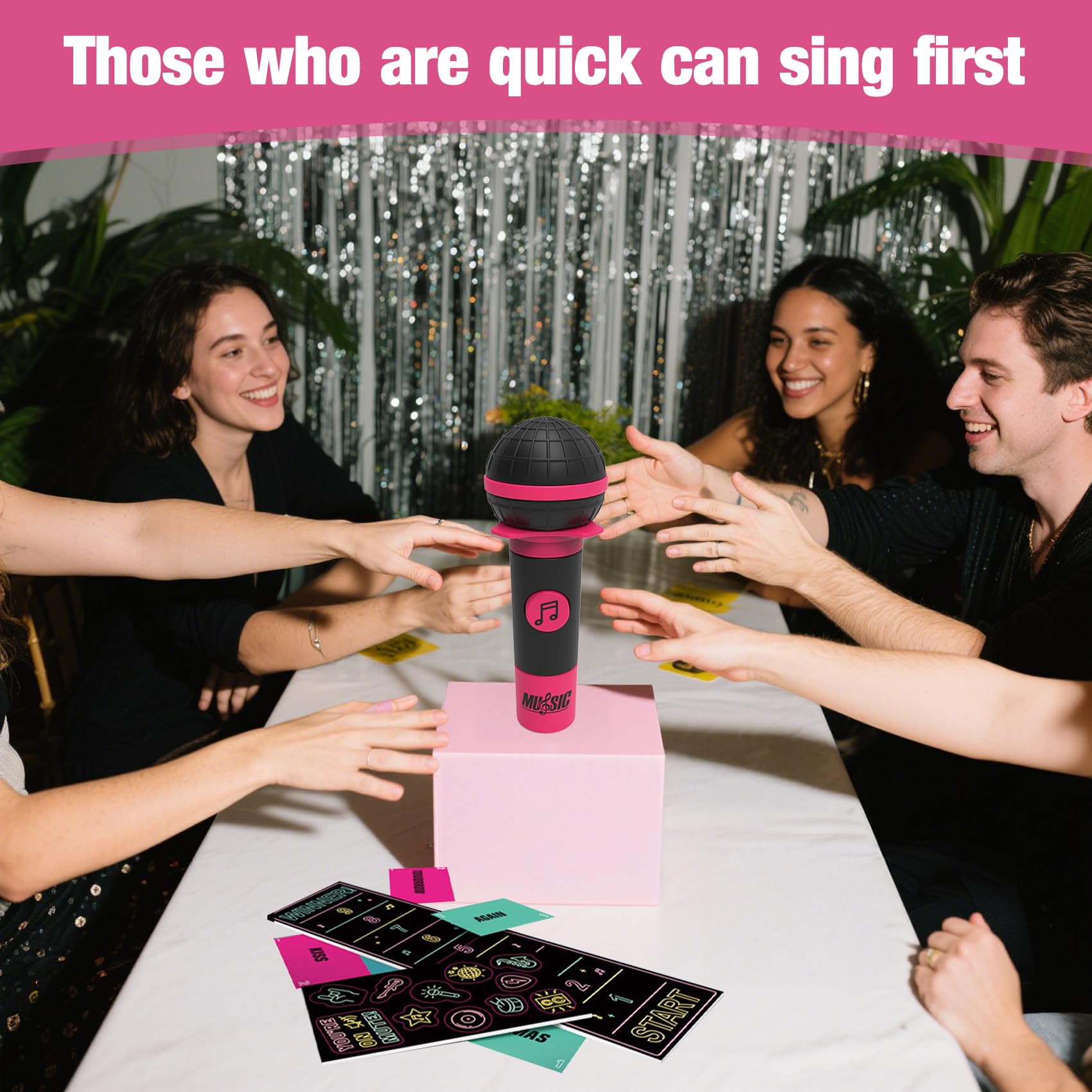 Snapklik.com : ATG Mic Karaoke Party Game - Hilarious Singing Challenge ...