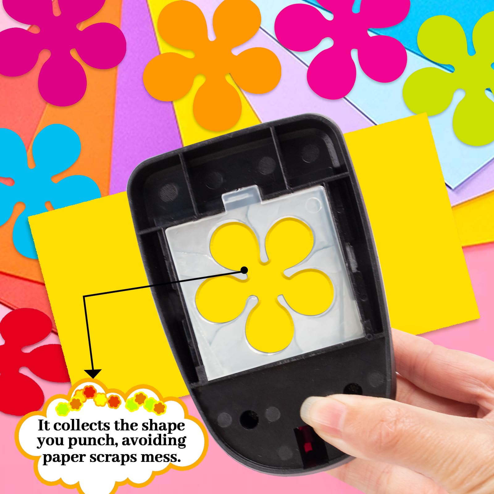Snapklik.com : Paper Punch, Flower Hole Punch, 2 Inch Flower Punch ...
