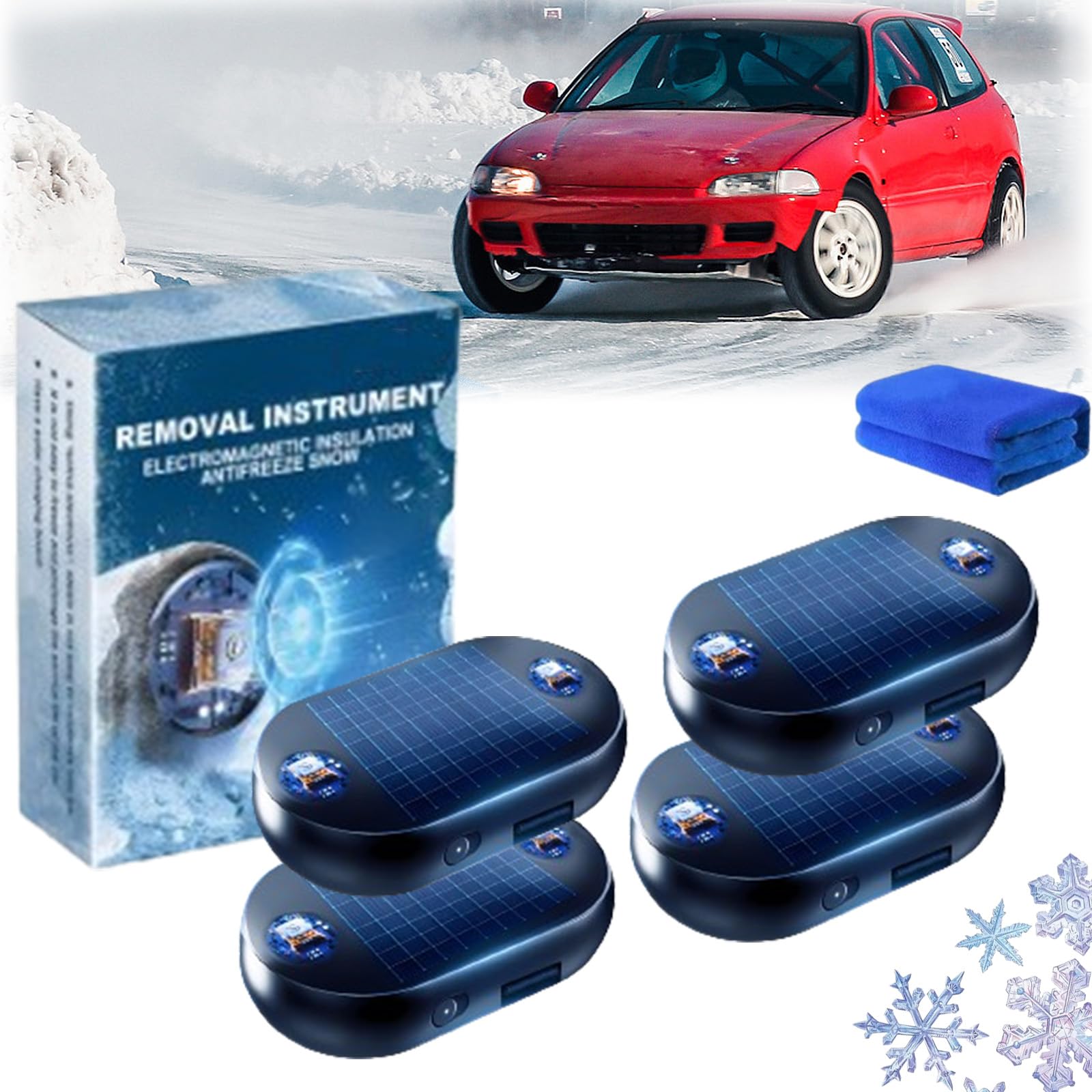 Electromagnetic Car Snow Removal Device, Antifreeze Snow Removal Device ...