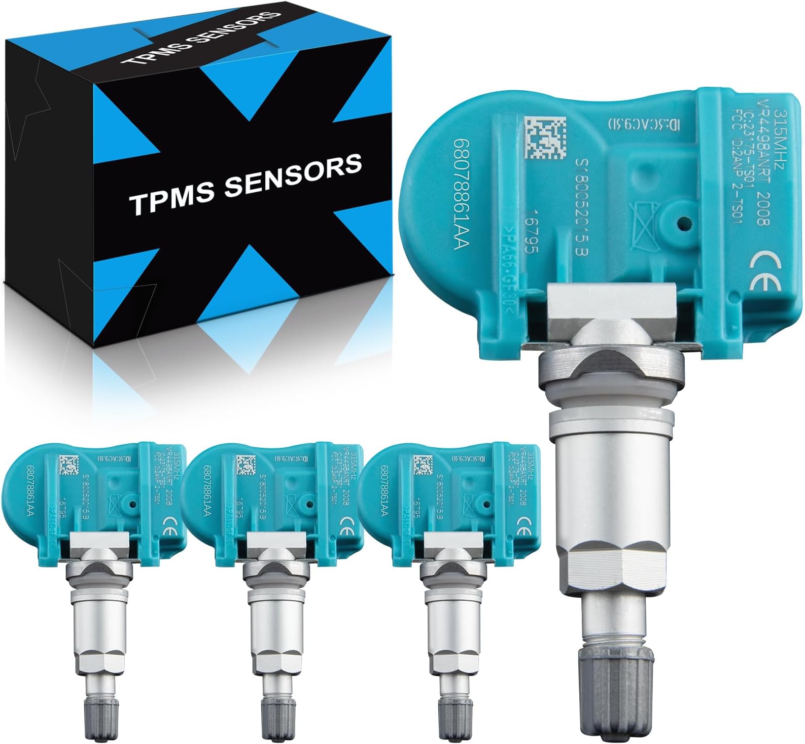 Amazon.com: YZHIDIANF Pre-Programed Tire Pressure Sensor for:-Dodge ...