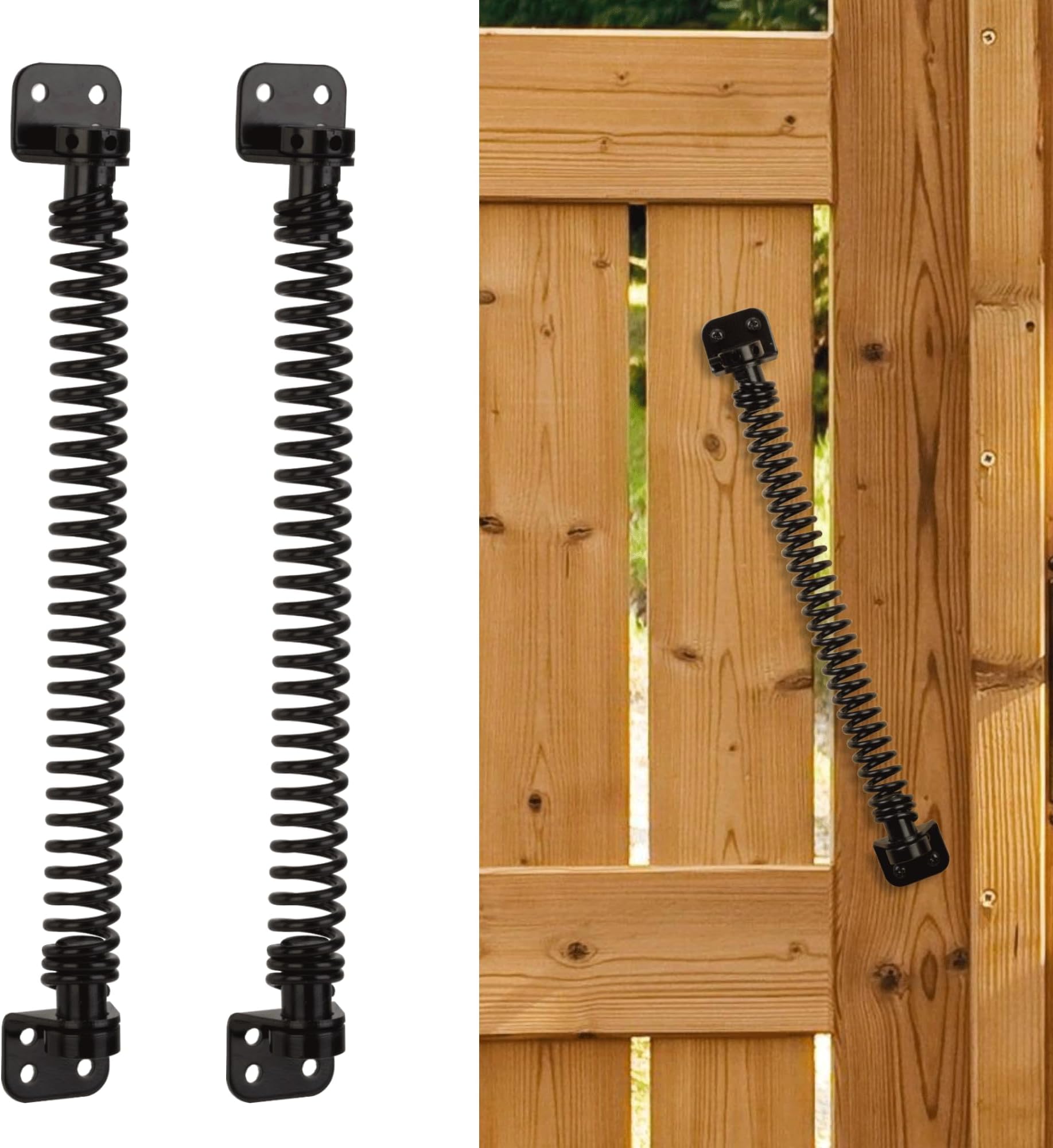Amazon.com: SANKINS 14" Gate Spring Self Closing Heavy Duty Outdoor ...