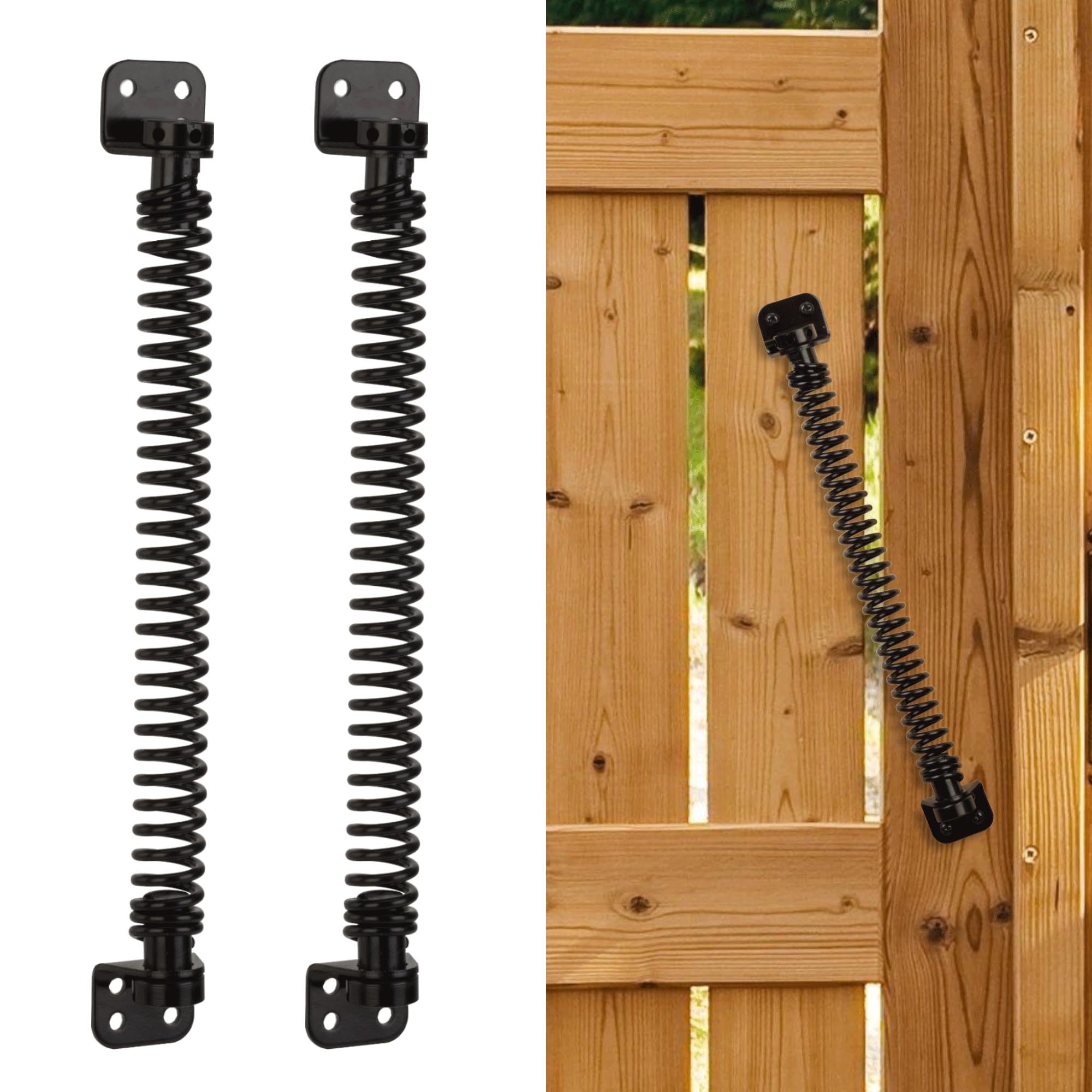 Amazon.com: 11-1/2" Gate Spring Self Closing Heavy Duty Outdoor Door ...