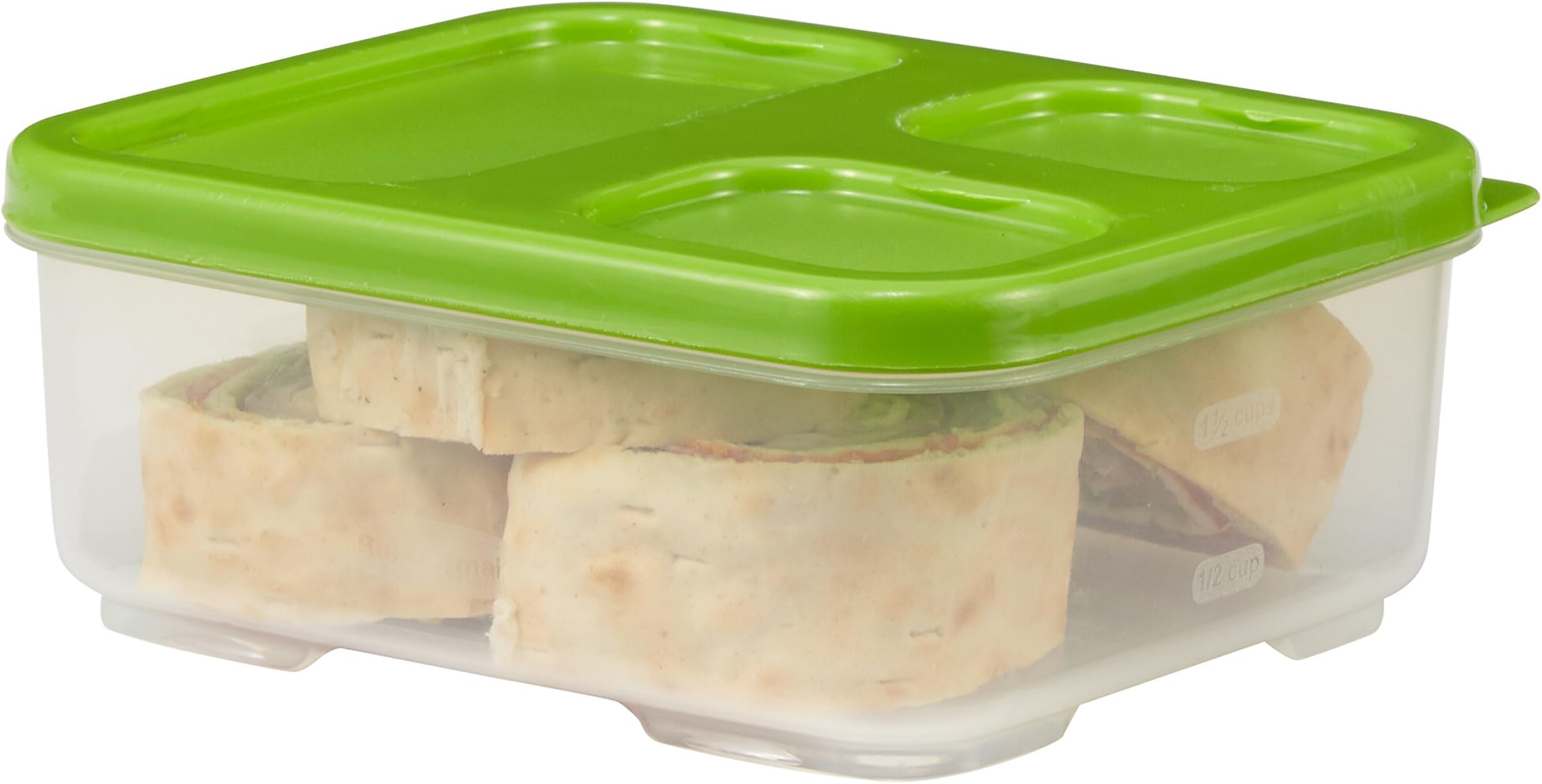 Amazon.com: Rubbermaid LunchBlox Sandwich Container, Green 1: Lunch ...