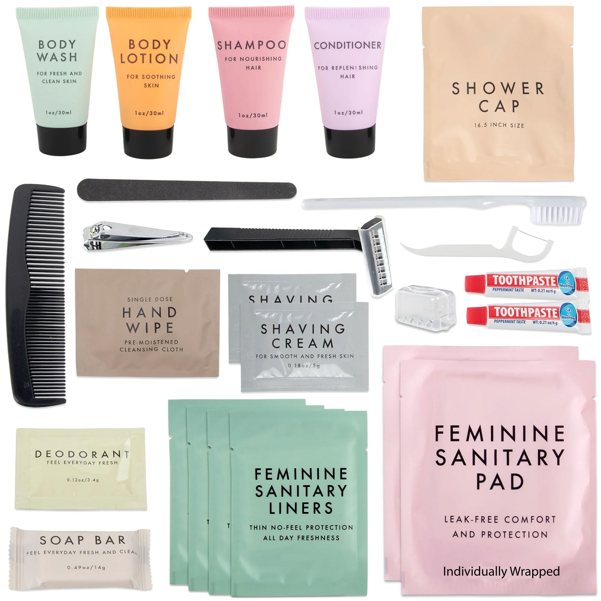 Amazon.com: Trail maker 50 Sets of Feminine Hygiene Kits for Homeless ...