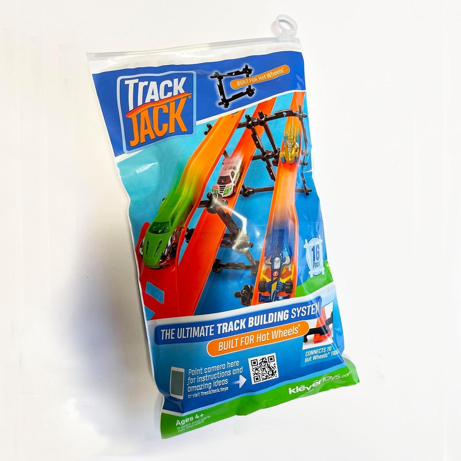 Amazon.com: TrackJack— Ultimate Track Building System for Hot Wheels, Model Trains, and Marble ...