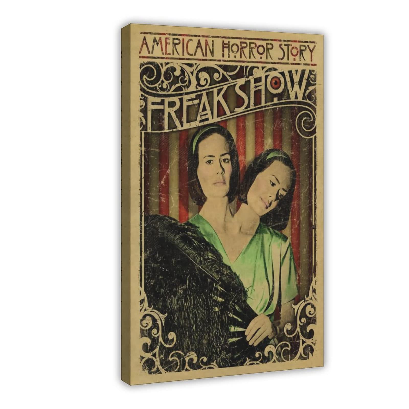 Vintage Sideshow Art ACID Vintage Freakshow Circus Poster Popart #6