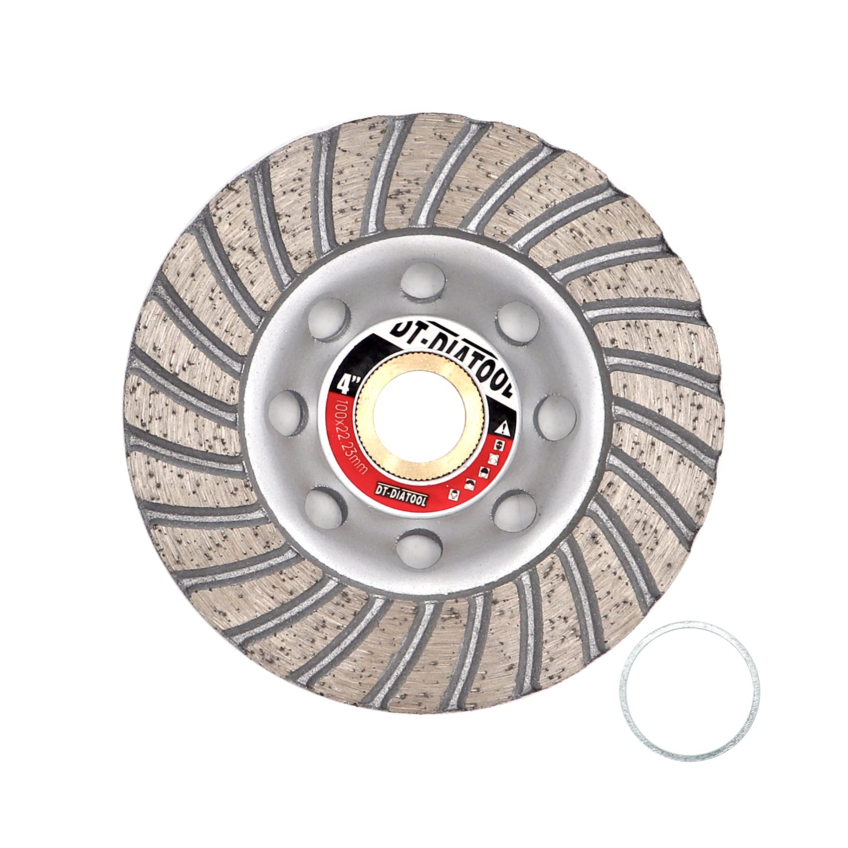 Snapklik.com : Diamond Grinding Wheel 4 Inch For Concrete Masonry Hard ...
