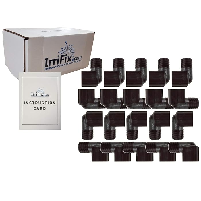 Buy IrriFix Box Set - 20 Pack 1/2” Swing Joint Elbows | 90 Degree ...