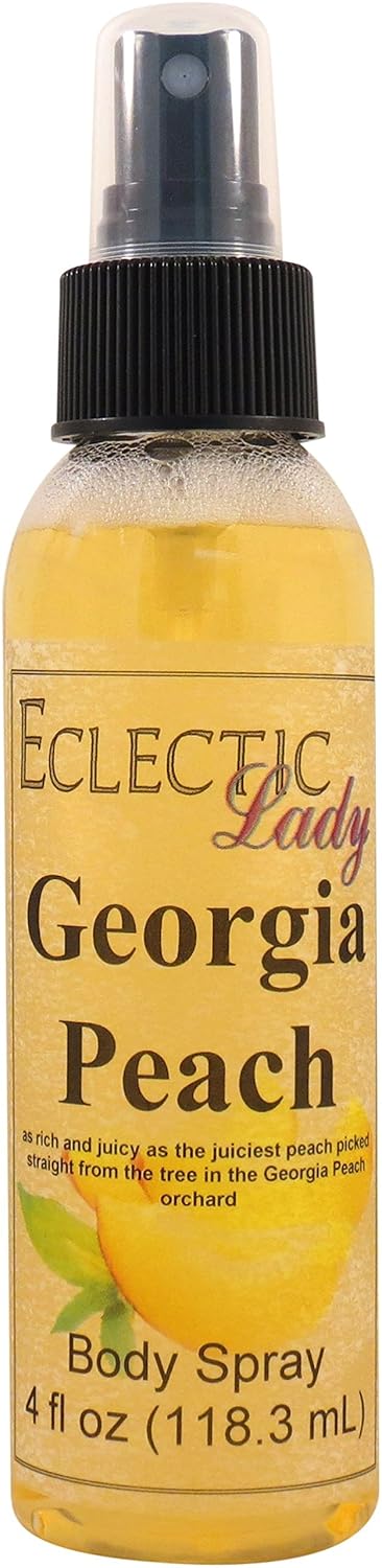 Amazon.com : Georgia Peach Body Spray, 4 ounces, Body Mist for Women ...