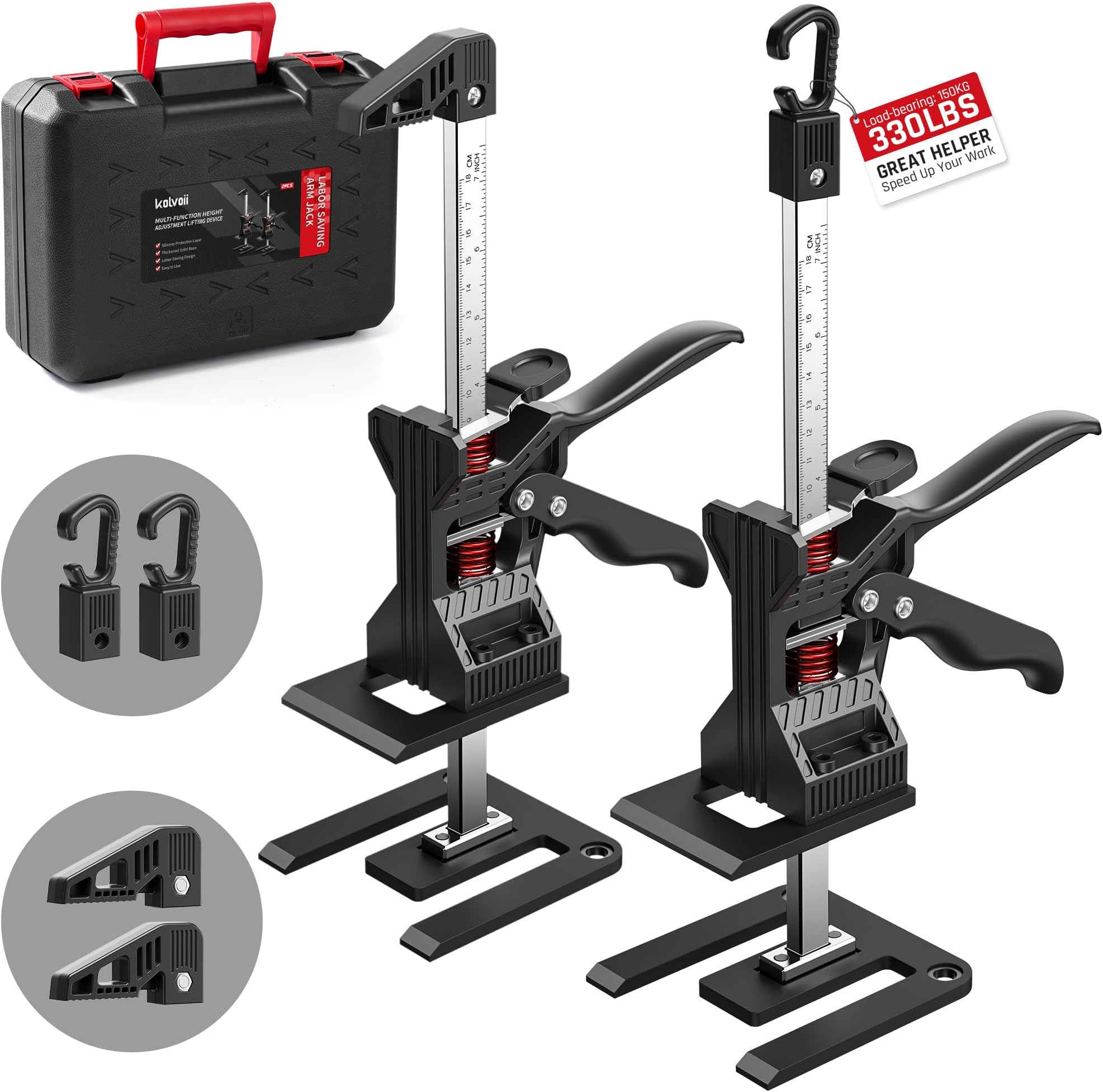 Amazon.com: The Labor Saving Arm Jack 2 Pack - Furniture Jack - Cabinet ...