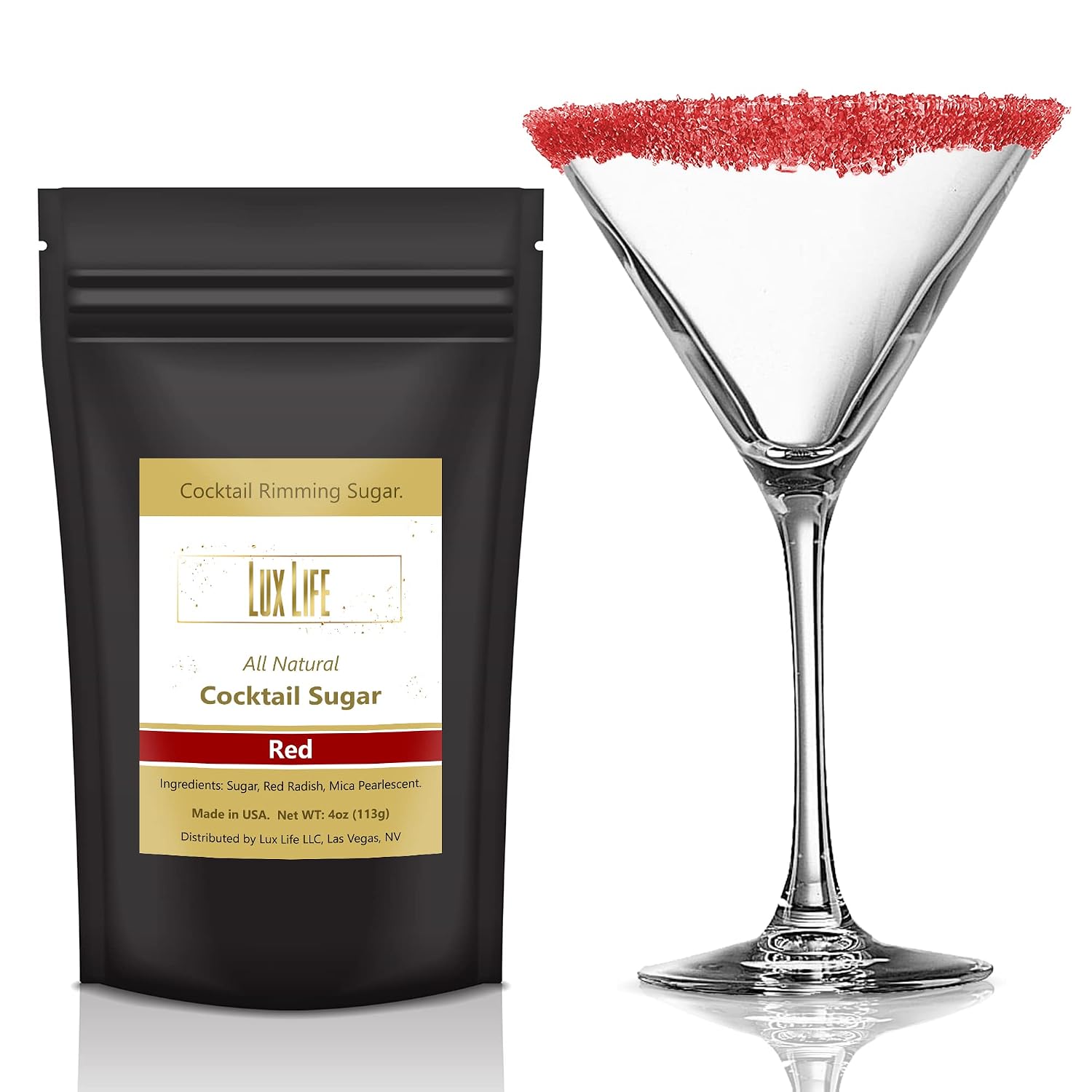 Amazon.com: Cocktail Rim Sugar – All-Natural Fruit & Veg Coloring ...
