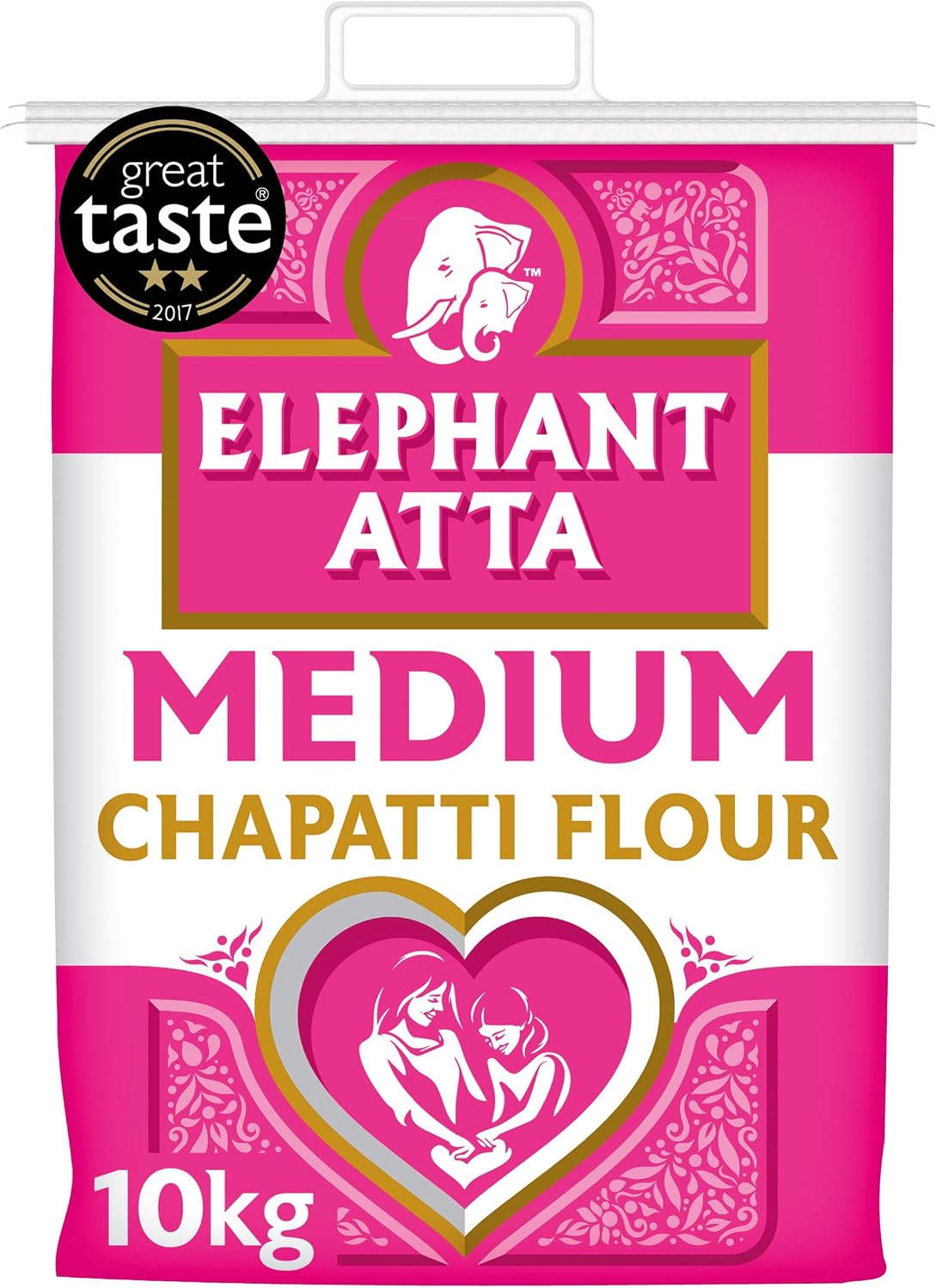 Elephant Atta Medium Chapati Flour 10 Kg : Amazon.fr: Epicerie