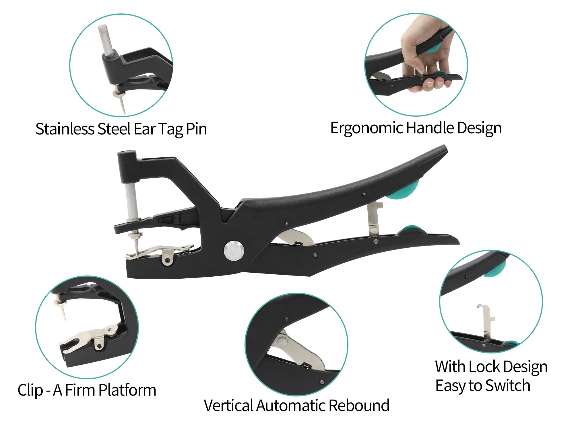 Ear Tagging Pliers, Vertical...B08BP9WM7F | Encarguelo.com