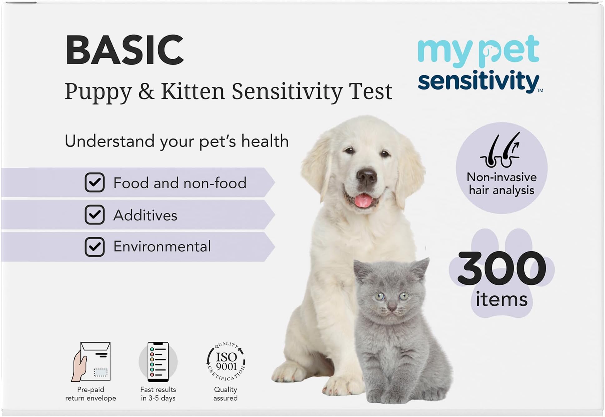 Amazon.com : ORIVET Cat DNA Test Kit | Health Screen with Life Plan ...
