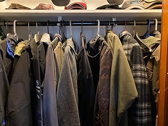 Amazon.com: Closet Rod Cover by Jenacor | Rod Cover Rod Covers Plastic ...