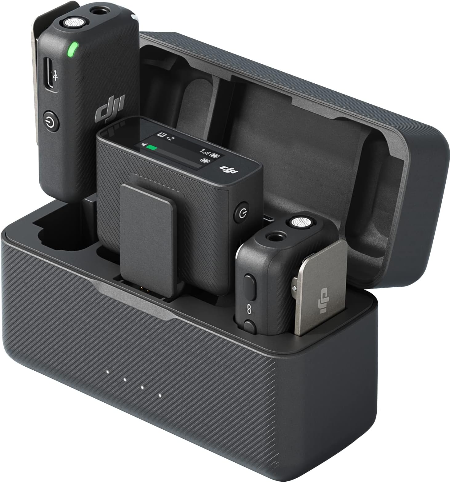 Amazon.com: DJI Mic Mini (2 TX + 1 RX + Charging Case), Ultralight, 48h ...