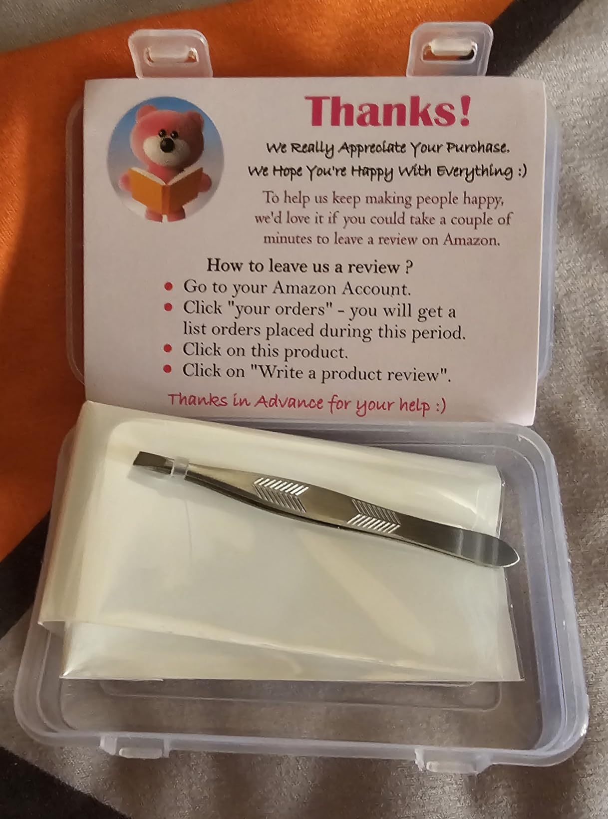 ScentRose 2 Pcs Professional Quality Tweezer and Plucker For Upper Lip ...