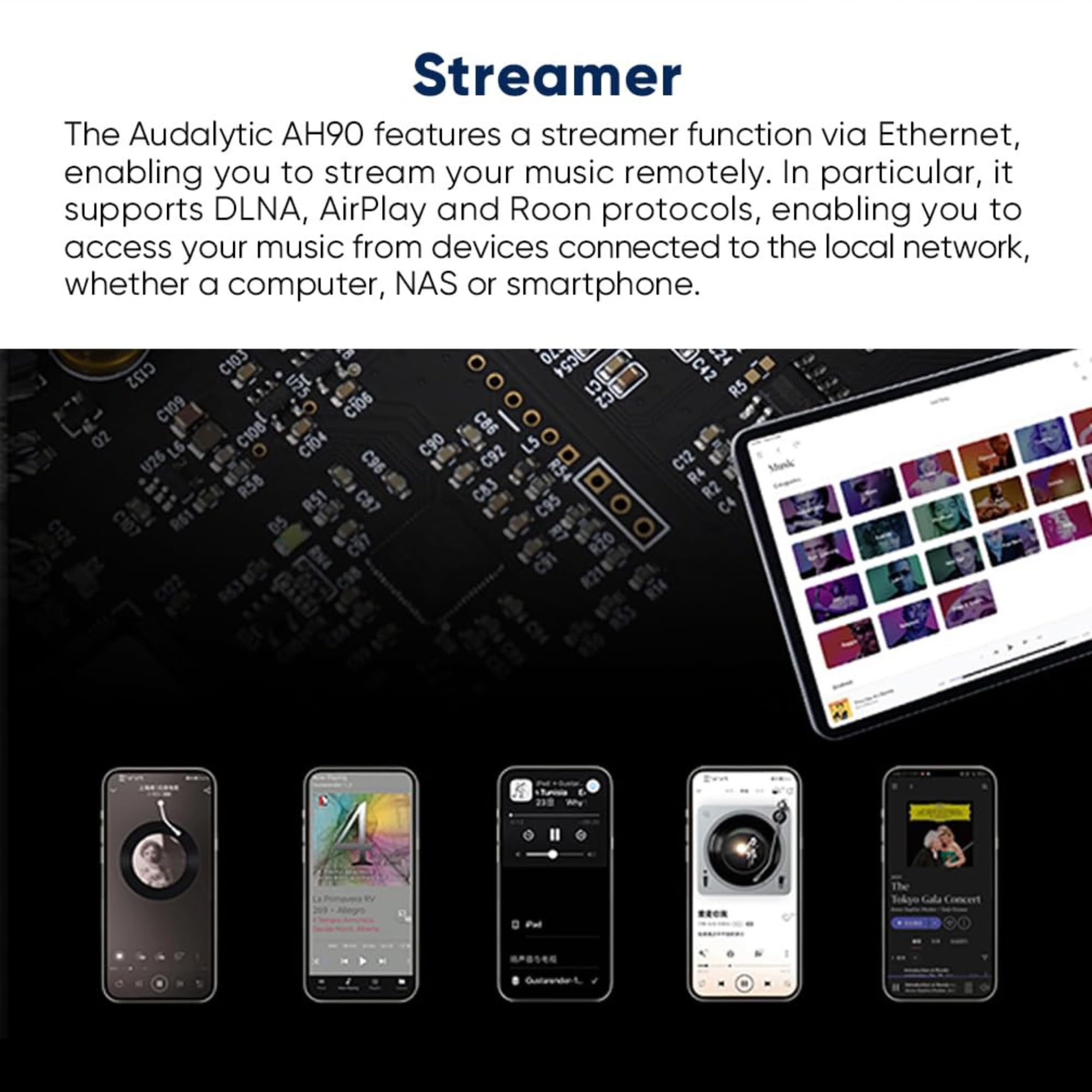 Snapklik.com : AOSHIDA Audalytic AH90 AK4499EX+AK4191 DAC Streamer ...