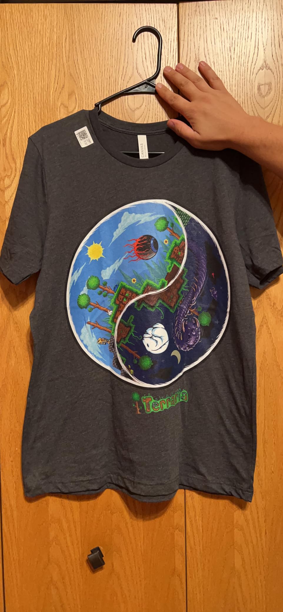 Amazon.com: Terraria T-Shirt: Night and Day : Clothing, Shoes & Jewelry