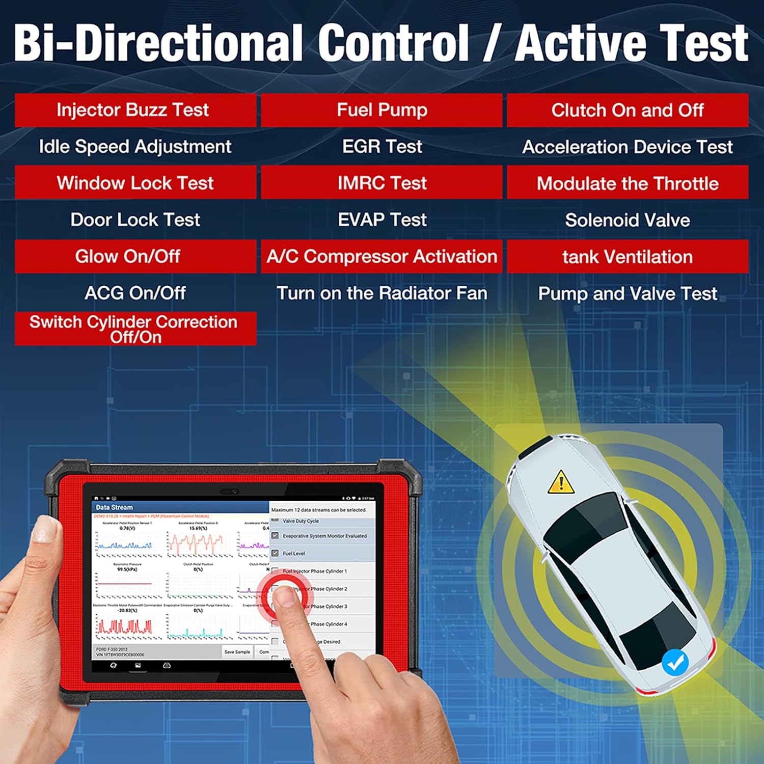 Buy LAUNCH X431 PAD V 10.1' ECU Online Programming Tool, J2534 ...
