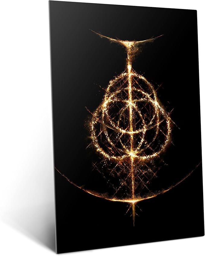Amazon.com: Displate Metal Poster Elden Ring - Lands Between - Rune ...