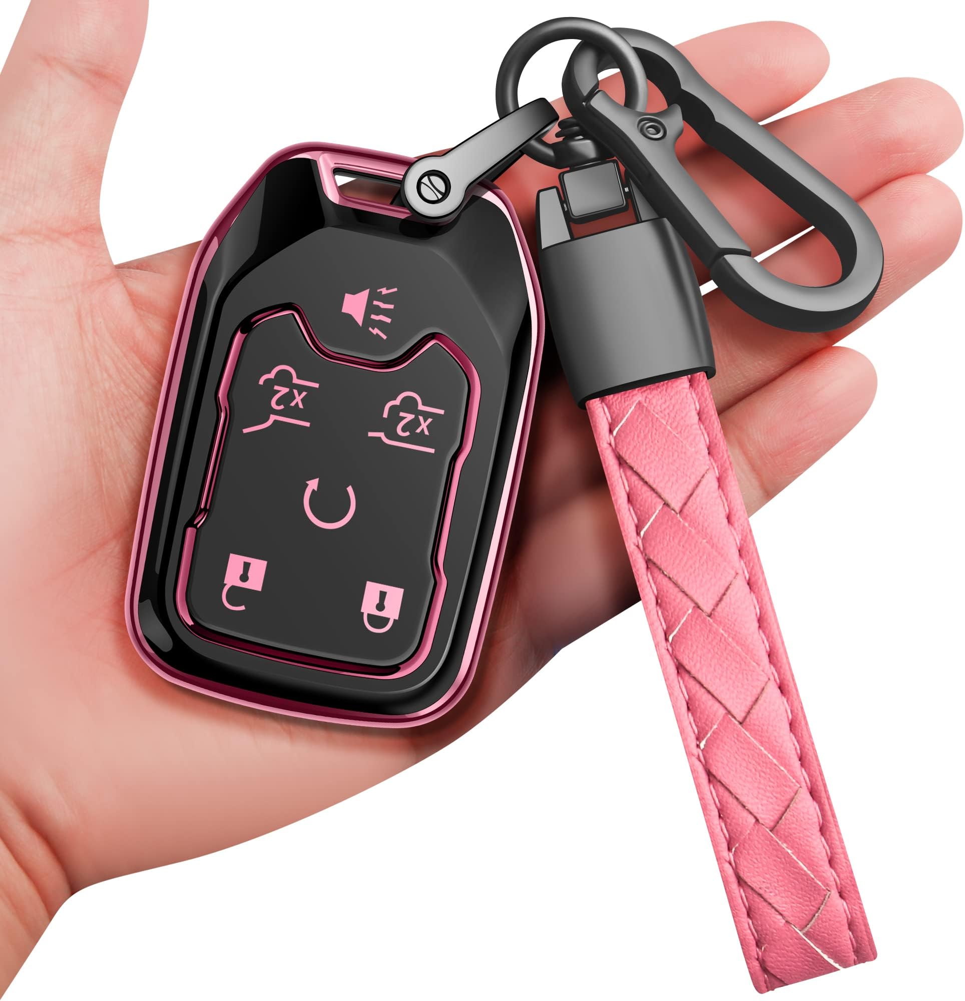 Amazon.com: KeyGuardz Keyless Entry Remote Car Smart Key Fob Outer ...