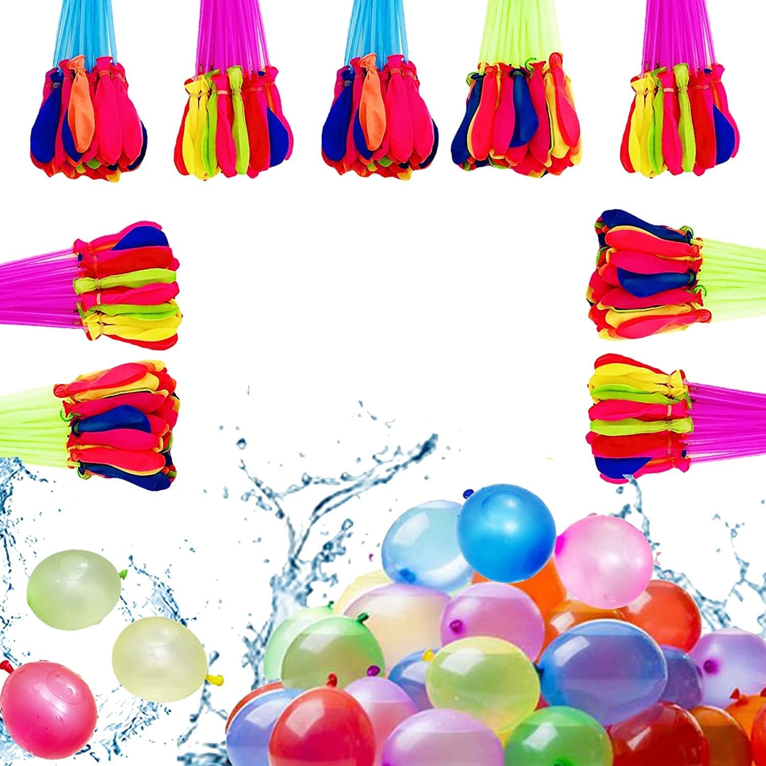 Masroo Water Balloons for Kids Adults Filling Water Balloons Set Summer ...
