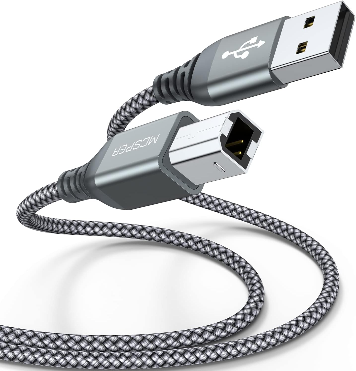 Amazon.com: Cable Matters 3-Pack USB Cable/USB Printer Cable 6 ft, USB ...