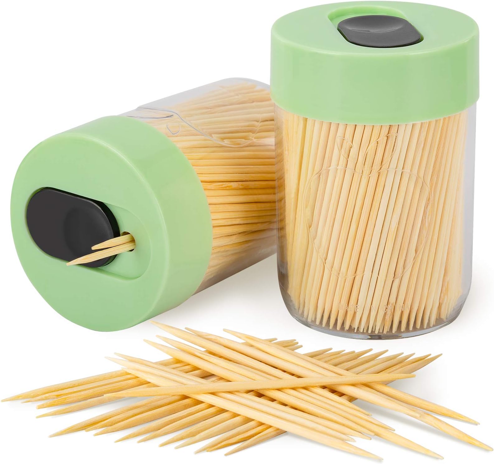 Amazon.com: QurXaKa Elegant Toothpick Dispenser Set - 2 Pack,Stylish ...