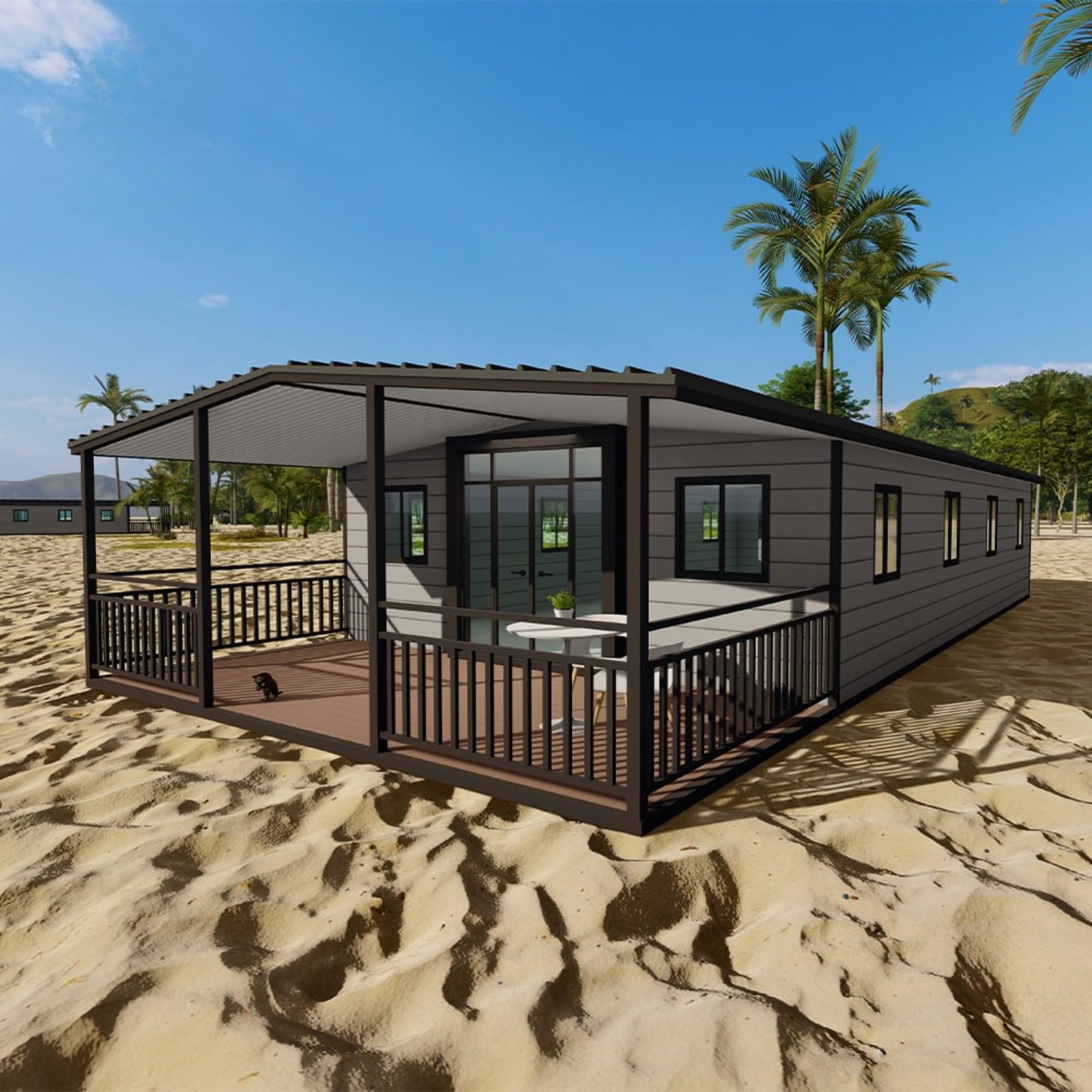 Amazon.com: 40ft Customizable Prefab Tiny Homes for Sale - Portable ...