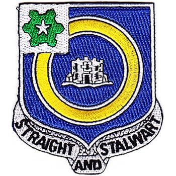Amazon.com: 41st Infantry Regiment Unit Crest (Straight And Stalwart ...