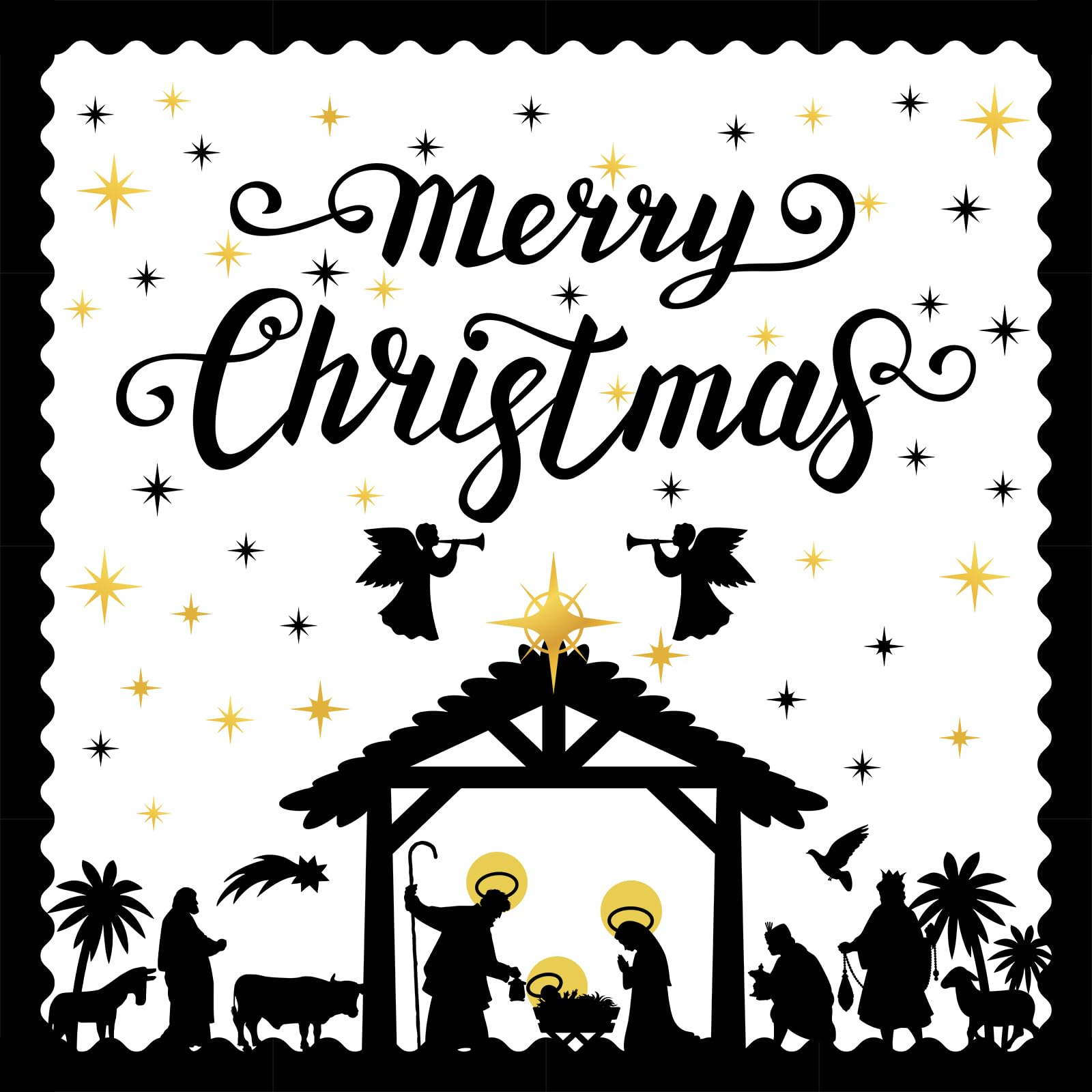 Religious Christmas Bulletin Board