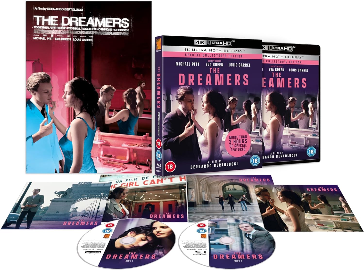 Amazon.com: The Dreamers [4K UHD + Blu-ray] Special Collector's Edition ...