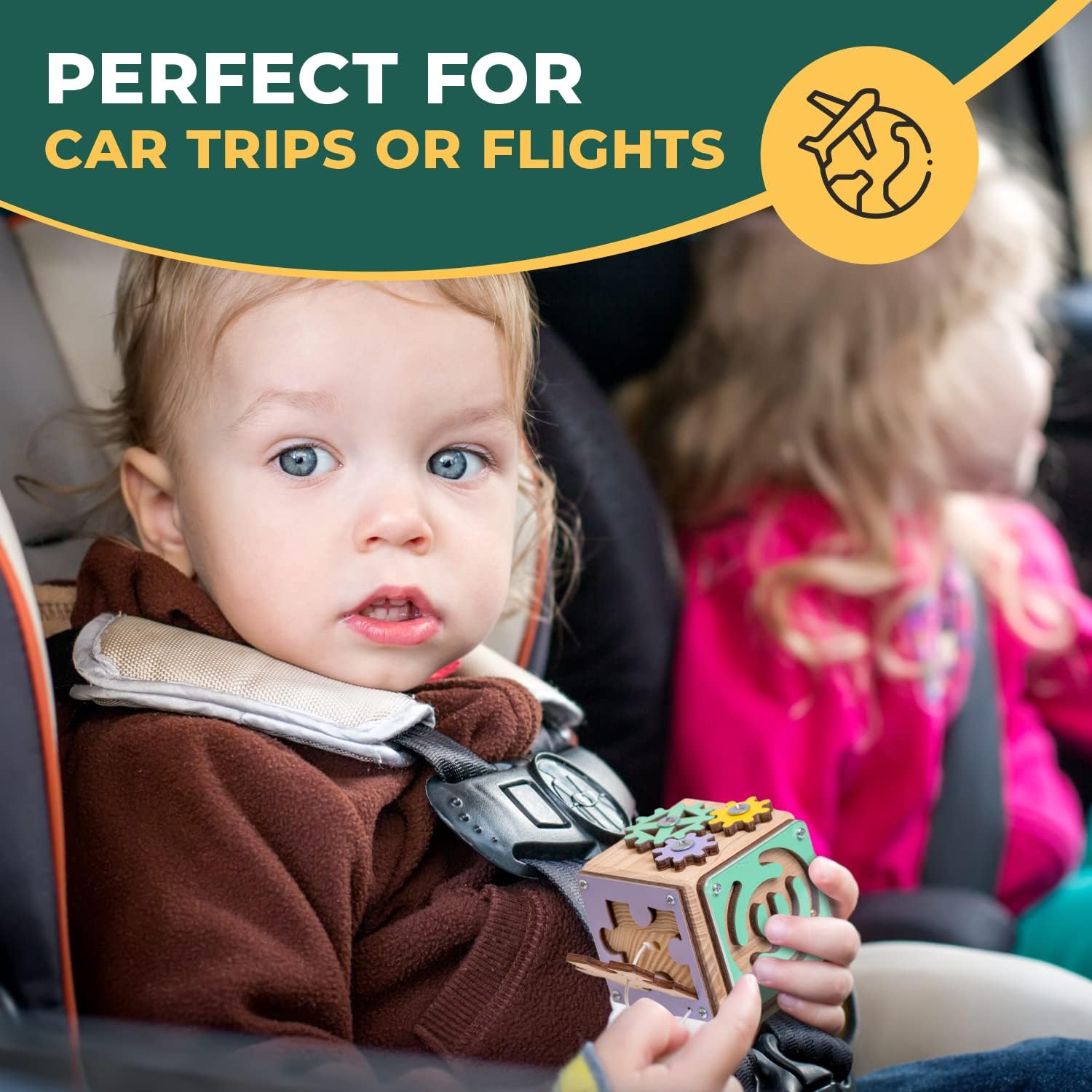 Timo Toys Increíblemente educativo cubo ocupado, cubo de actividad ...