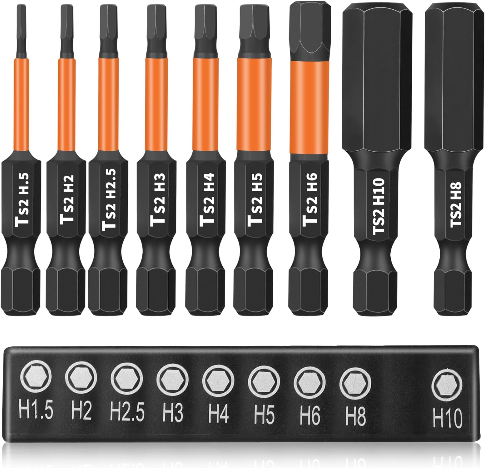 C.K T4524 Schraubendreher-Bit Satz Sechskant, M2 : Amazon.de: Baumarkt