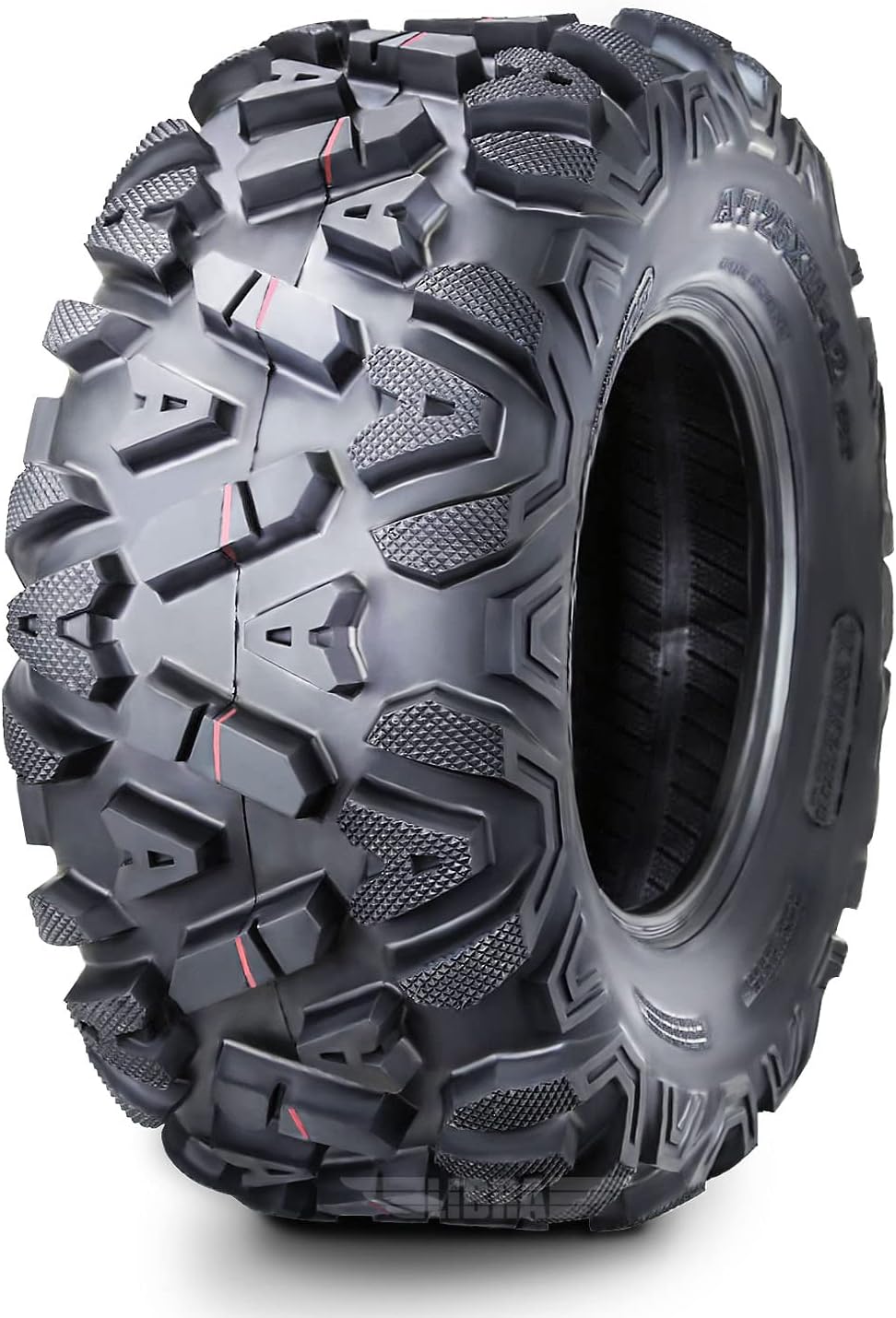 Amazon.com: Full Set Roadguider ATV UTV Tires 26x9-14 26x9x14 Front ...
