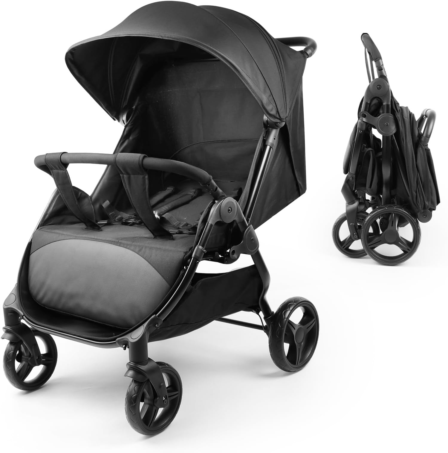 Amazon.com : Double Strollers for 2 Babies Twin Stroller can seat 1-2 ...