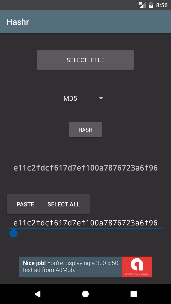 Hashr - File Checksums - App on Amazon Appstore