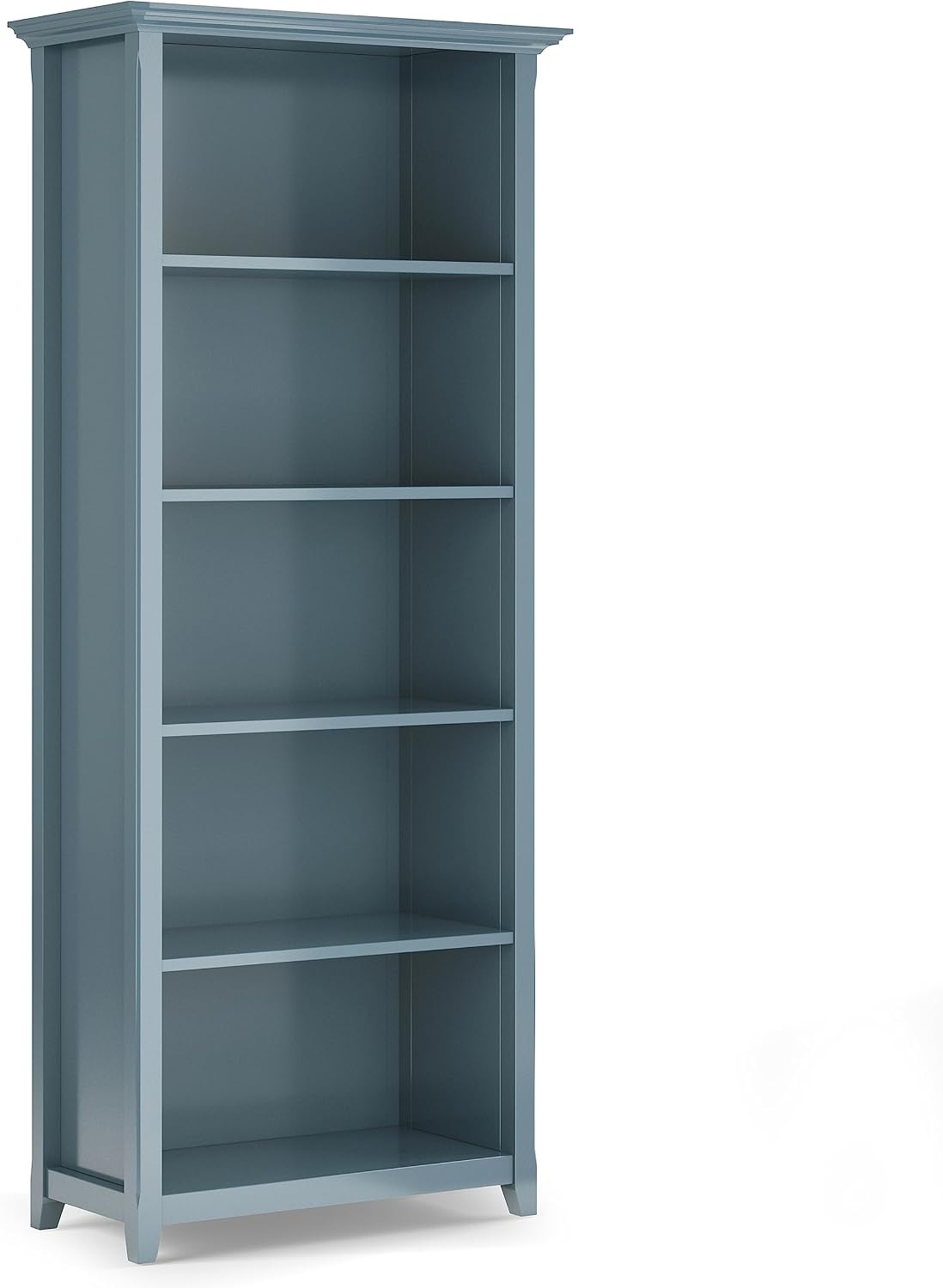 Amazon.com: SIMPLIHOME Amherst Solid Wood 30 Inch Wide Transitional 5 ...